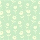 Light Green Seamless Floral Pattern by elyomys | GraphicRiver
