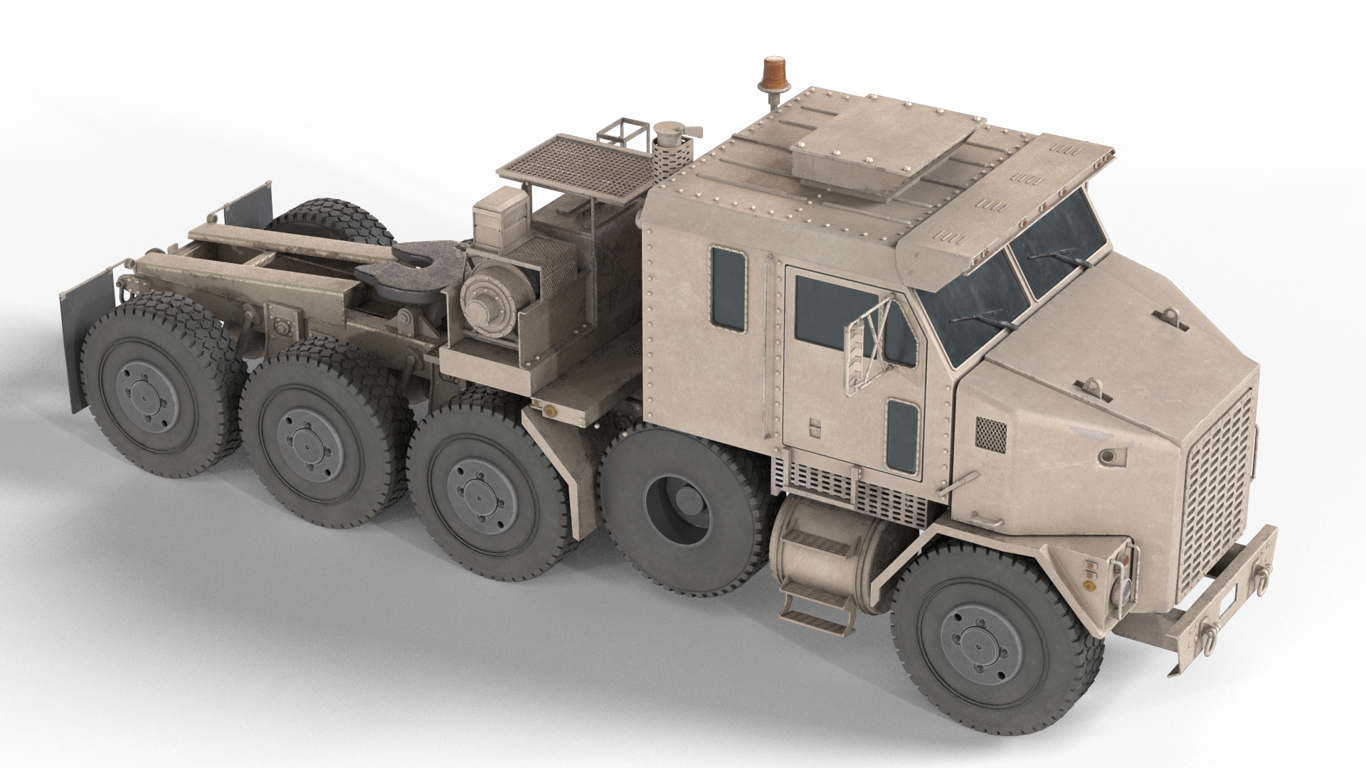 Oshkosh M1070 Army Tank Transporter by TurboCG | 3DOcean