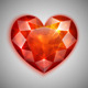 Ruby Heart, Vectors | GraphicRiver
