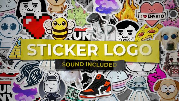 Sticker Logo, After Effects Project Files | VideoHive