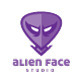 Alien Face Logo Template, Logo Templates | GraphicRiver