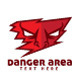 Danger Area Logo Template, Logo Templates | GraphicRiver