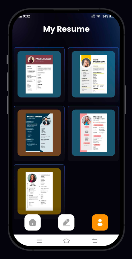 Resume CV Maker - Resume Builder - Professional CV Template Maker - CV ...