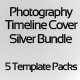 Photography Timeline Cover Silver Bundle, Web Elements | GraphicRiver