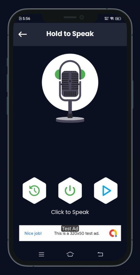 Live Mic To Speaker - Bluetooth Mic To Speaker - Live Mobile Mic - Mic Amplifier by Vayu_Android