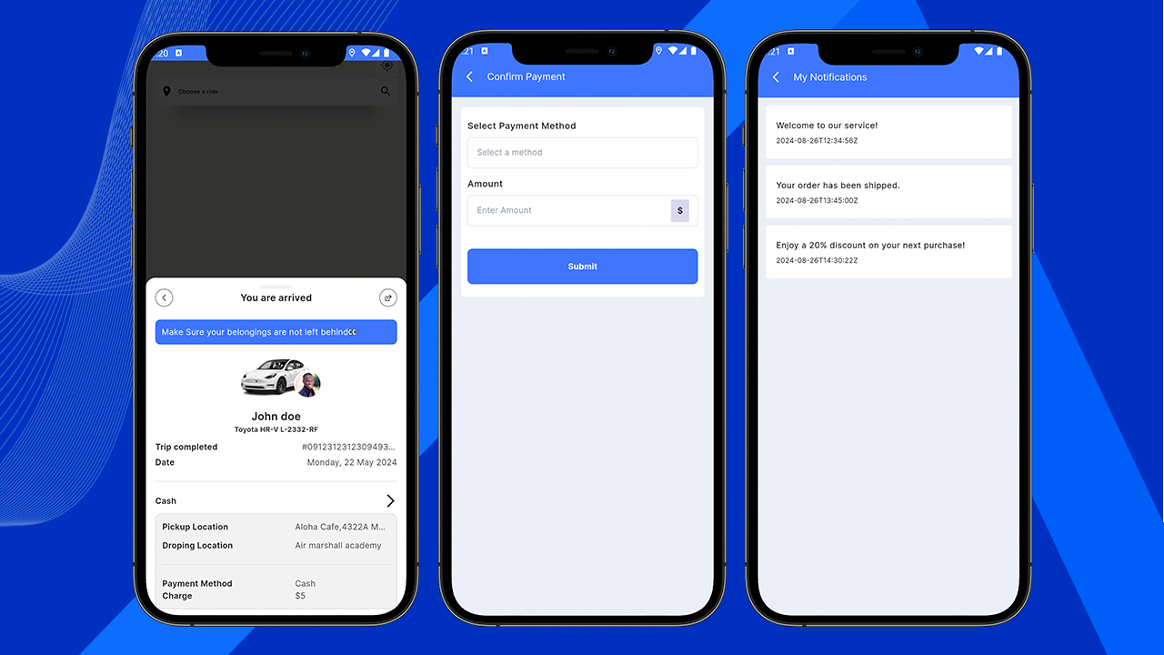 ShapeTrip - Ride Sharing Flutter Ui Kit by OvoSolutions | CodeCanyon
