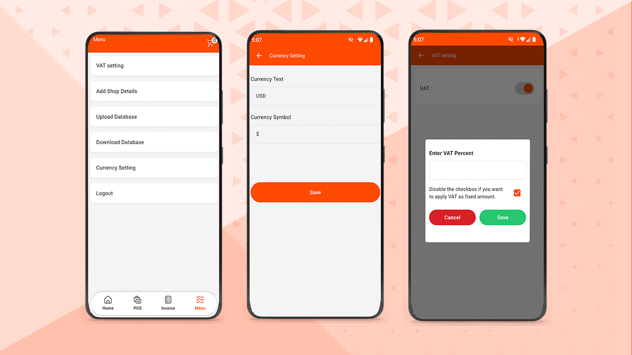 ShapePos - Flutter Based Point of Sales Management App by OvoSolutions