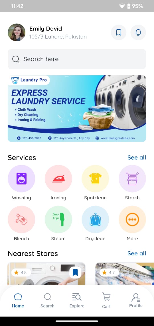 ProLaundry: Complete Flutter UI Kit for Laundry Services & Booking Apps ...