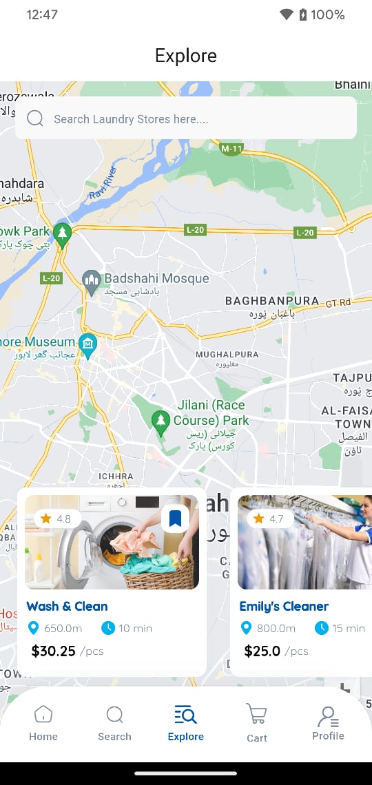 ProLaundry: Complete Flutter UI Kit for Laundry Services & Booking Apps ...
