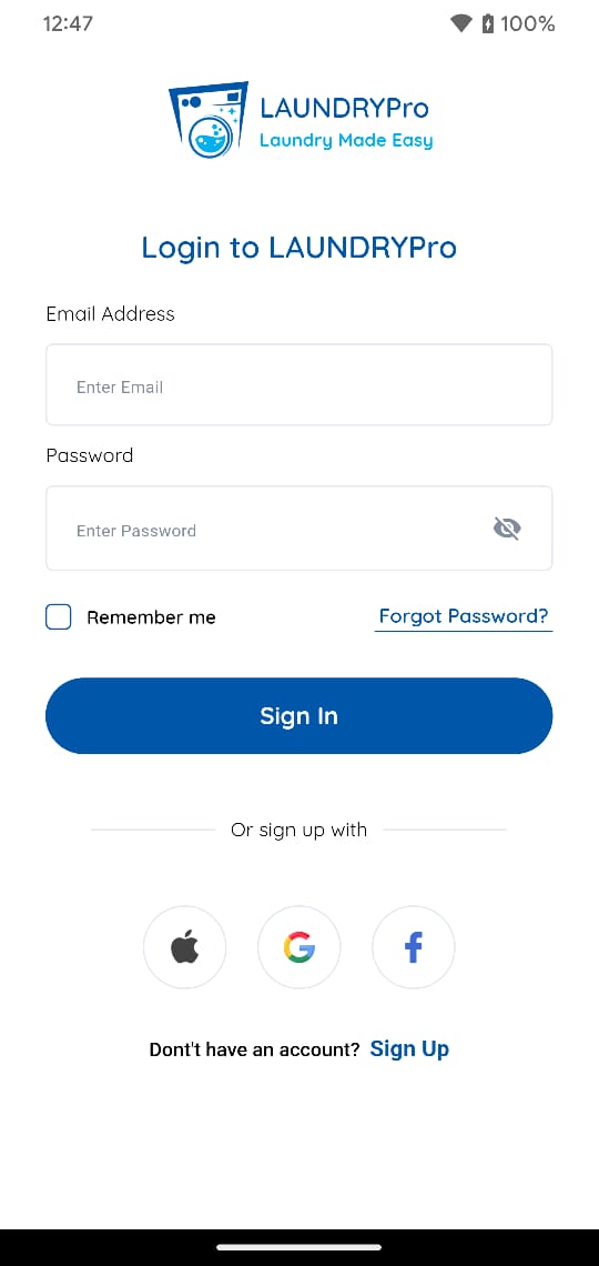 ProLaundry: Complete Flutter UI Kit for Laundry Services & Booking Apps ...