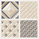 Set of Floor Tiles Patterns, Vectors | GraphicRiver