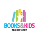 BOOKS & KIDS LOGO, Logo Templates | GraphicRiver