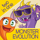 Evolution of Monsters Set, Vectors | GraphicRiver