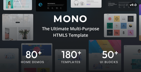Mono - Multi-Purpose HTML5 Template by FlaTheme | ThemeForest