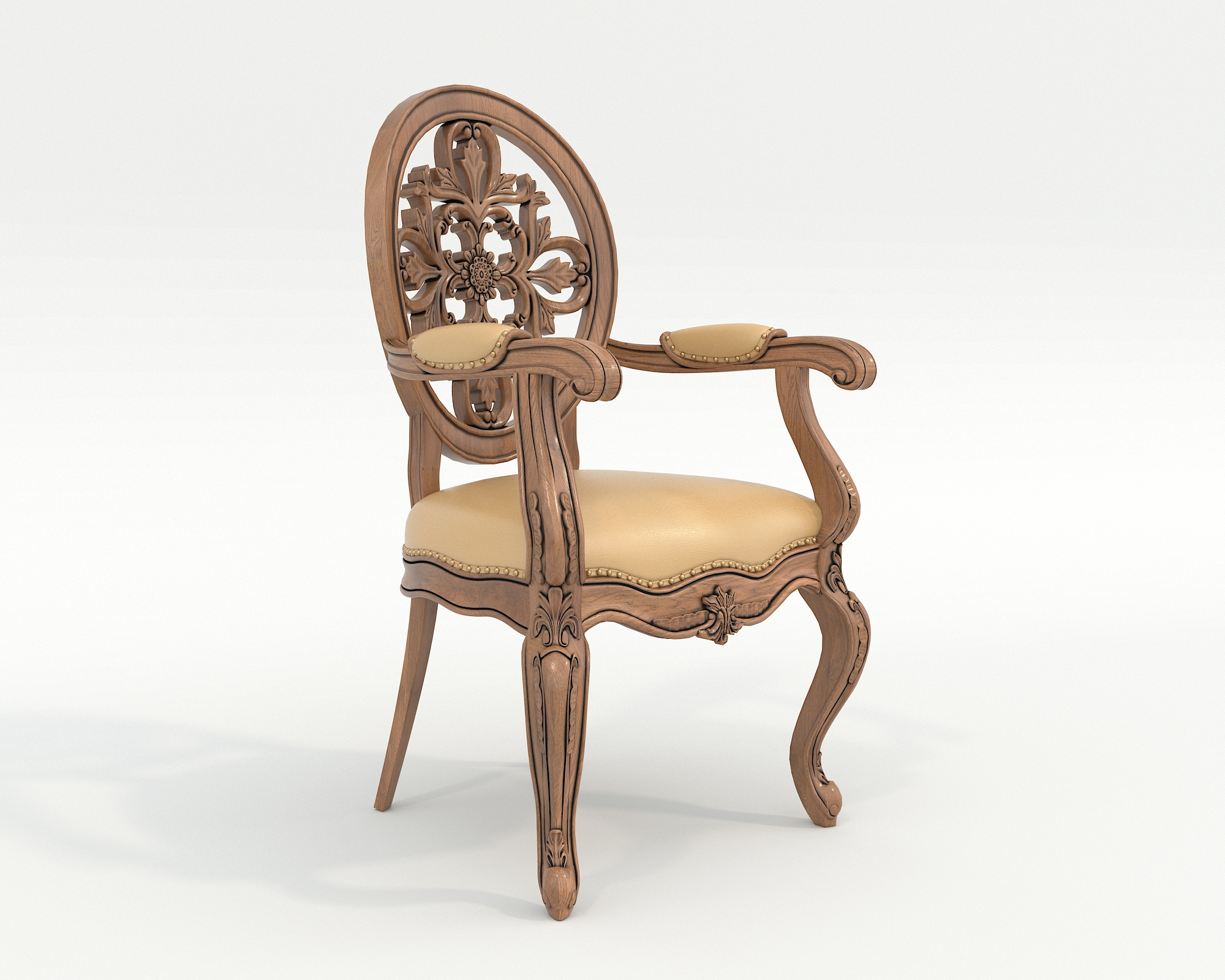 Classic European style Dining Table and Chairs 51 by nhattuankts | 3DOcean