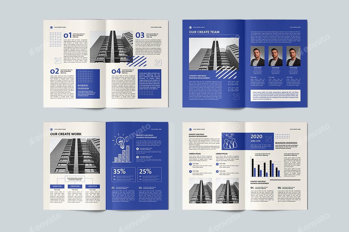 Company Profile, Print Templates | GraphicRiver
