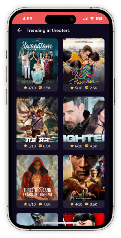 Movie Ticket Booking App Template in React Native | BookMyShow Clone ...