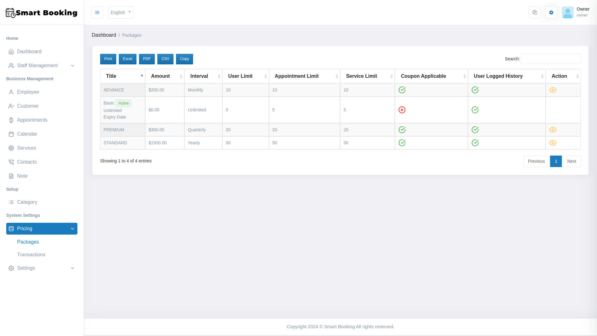 Smart Booking SaaS - Appointment Management System by smartwebinfotech