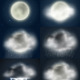 Weather Icons Collection (night), Vectors | GraphicRiver
