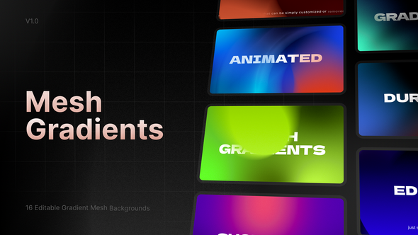 Gradi - Gradient Infographics, After Effects Project Files | VideoHive