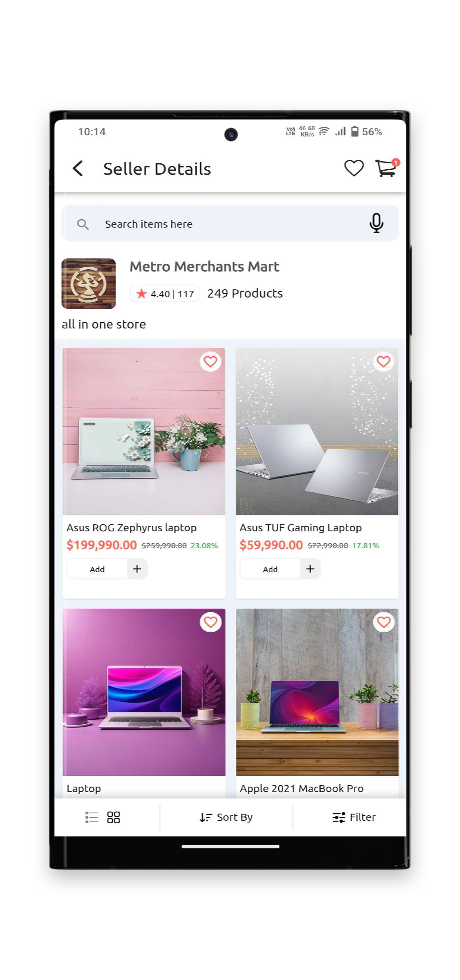 eShop - Multi Vendor eCommerce App & eCommerce Vendor Marketplace ...