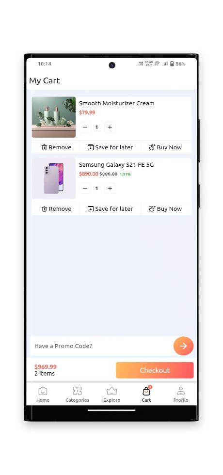 eShop - Multi Vendor eCommerce App & eCommerce Vendor Marketplace ...