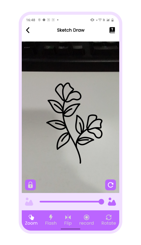 AR Draw Trace to Sketch – The Ultimate Sketch Art App in Flutter by Nur-Codes