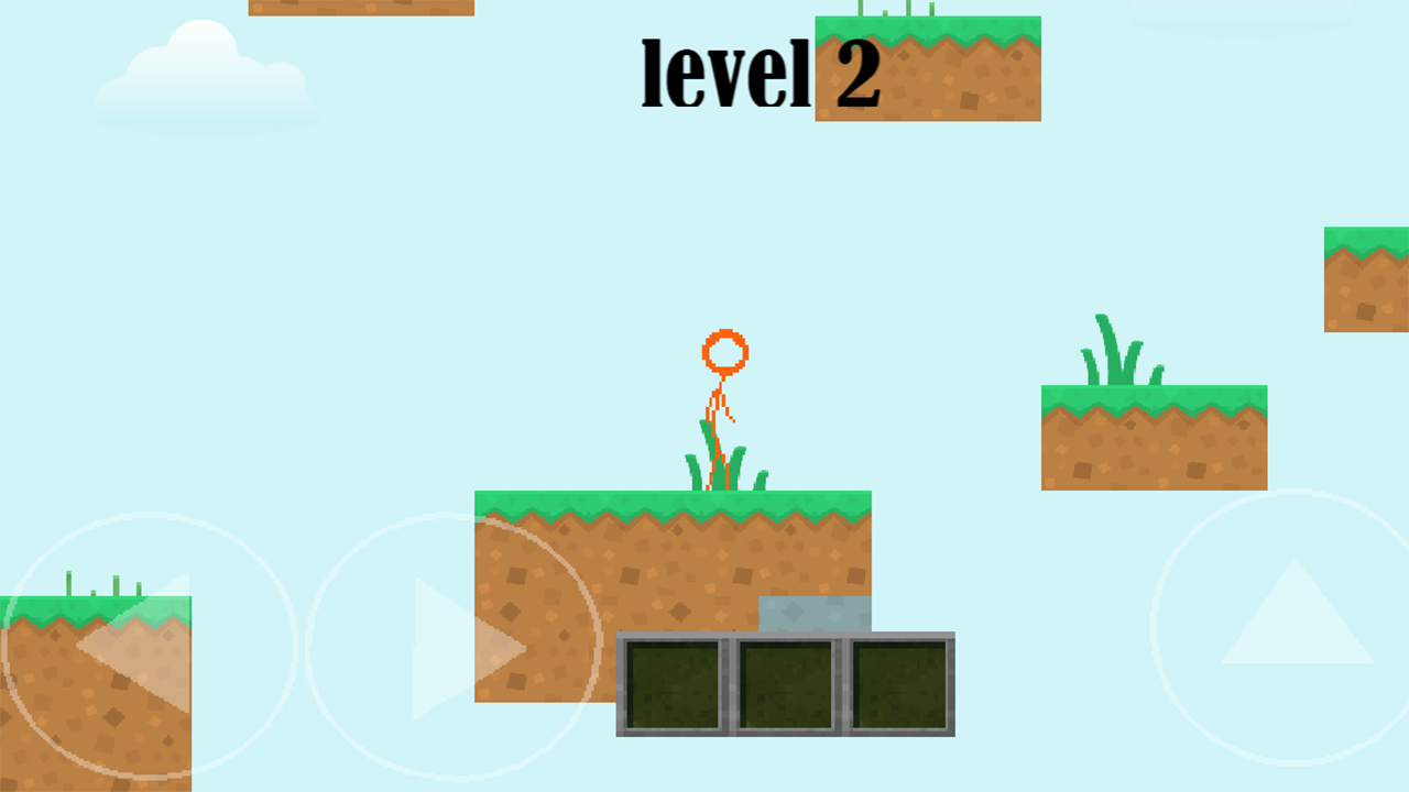 Stickman Parkour - 2D pixel art - c3p HTML5 Game by 1GOGH | CodeCanyon