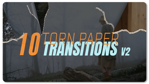 Torn Paper Transitions V2, After Effects Project Files | VideoHive