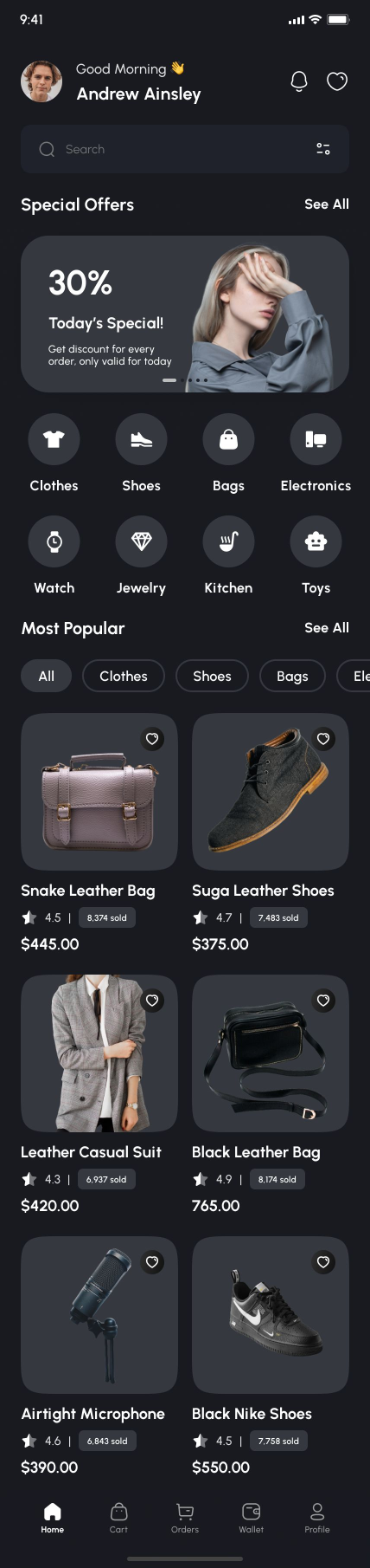 Eviro Pro - Ecommerce React Native Expo App Ui Kit by lalastudio12