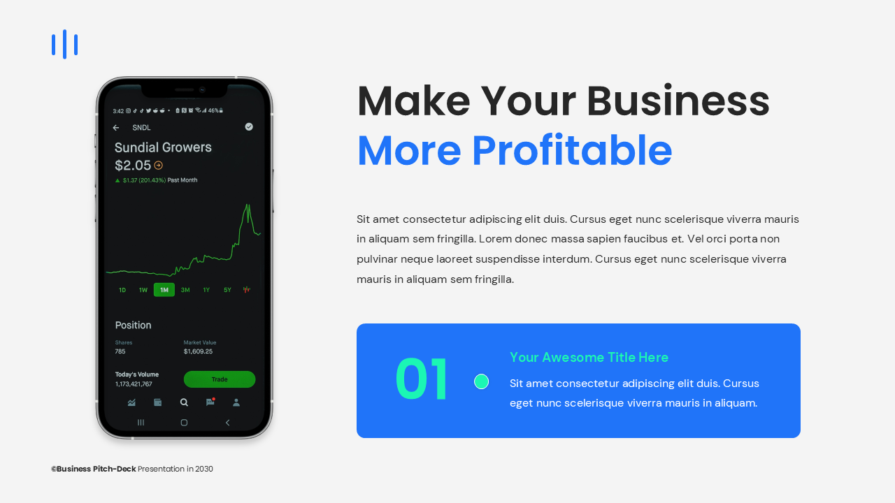 Corpo - Business Pitch-Deck Presentation Template, Presentation Templates