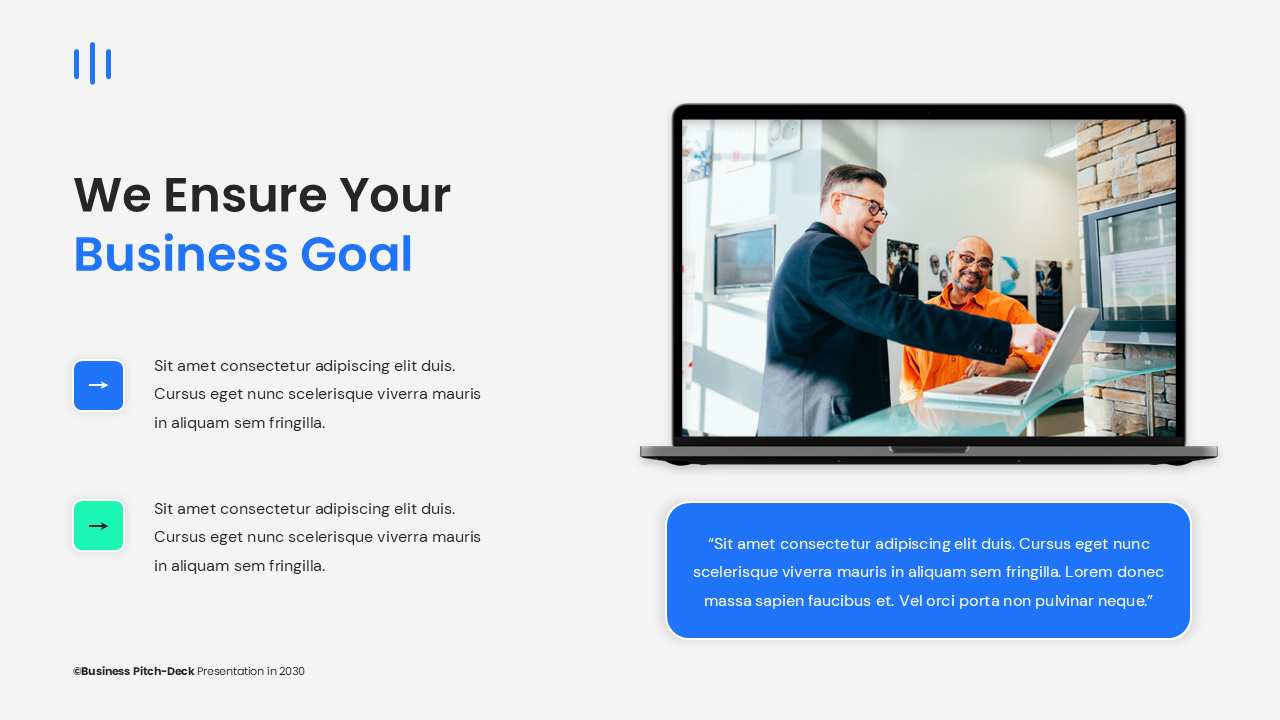 Corpo - Business Pitch-Deck Presentation Template, Presentation Templates