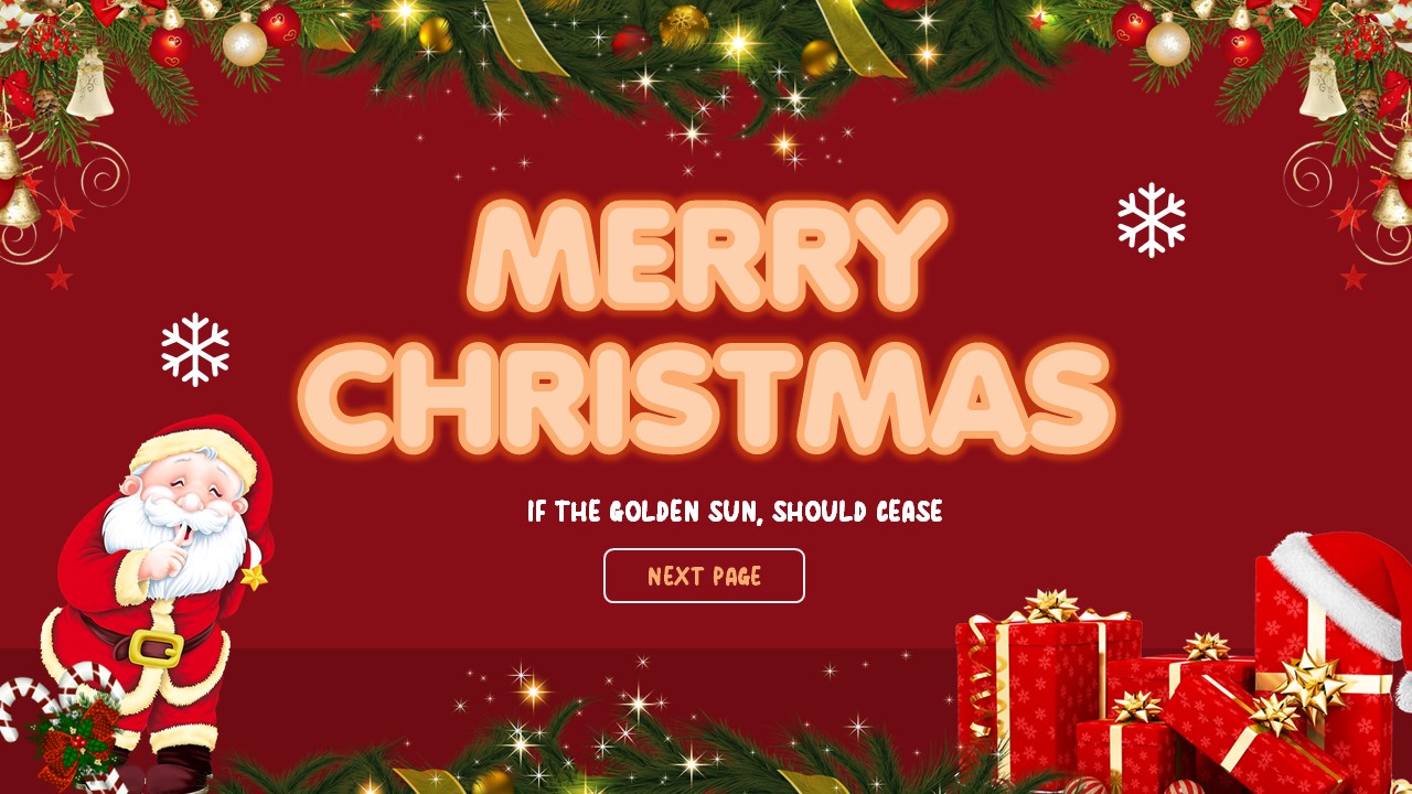 Merry Christmas Presentation Design, Presentation Templates | GraphicRiver