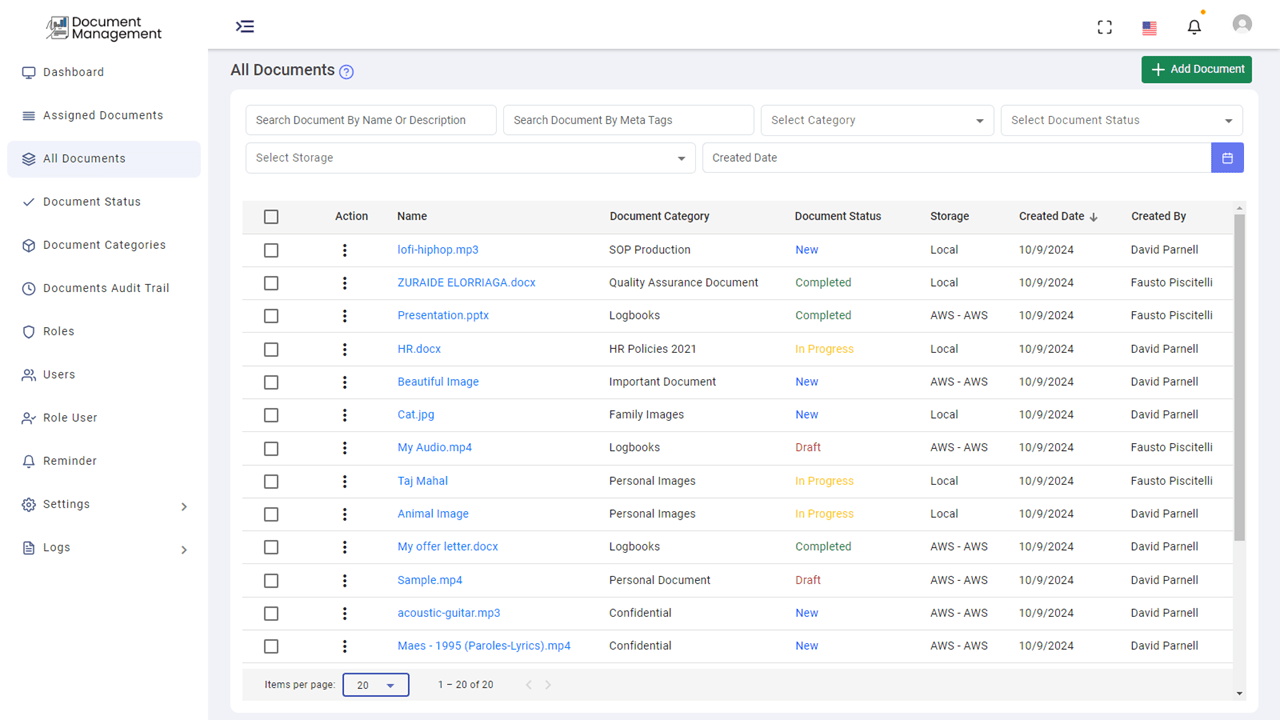 Document Management With OCR by mlglobtechnology | CodeCanyon