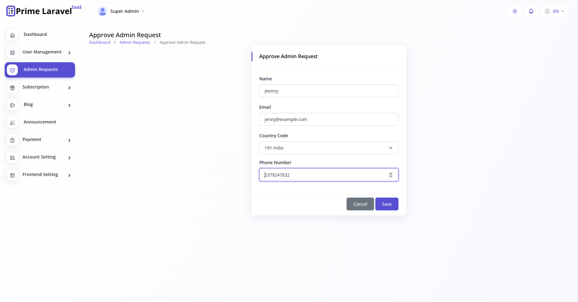 Prime Laravel Saas - Form builder & Poll Management System by Quebix-Technology