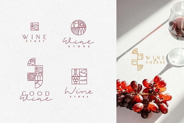 Wine Deco Collection, Vectors | GraphicRiver