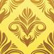 Gold Yellow Ornament Pattern, Vectors | GraphicRiver