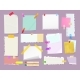 Realistic Empty Sticky Notes, Vectors | GraphicRiver