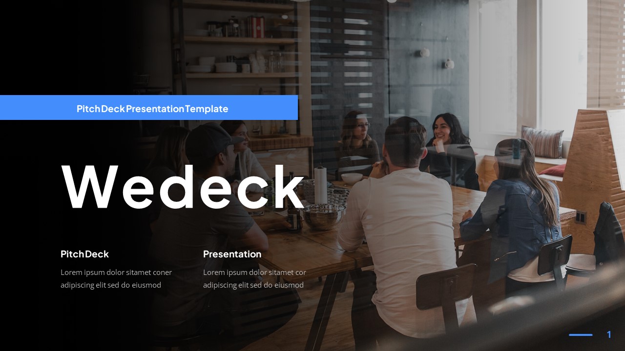 WeDeck - Pitch Deck Keynote Template, Presentation Templates | GraphicRiver