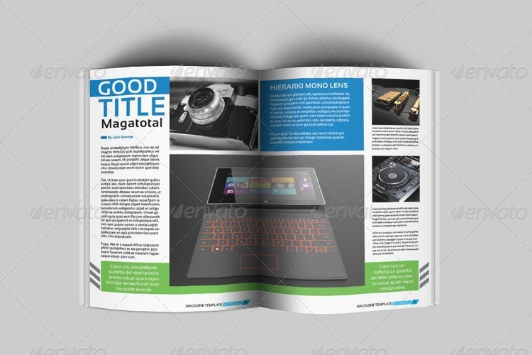 Creative Indesign Magazine Template (50 Pages), Print Templates ...
