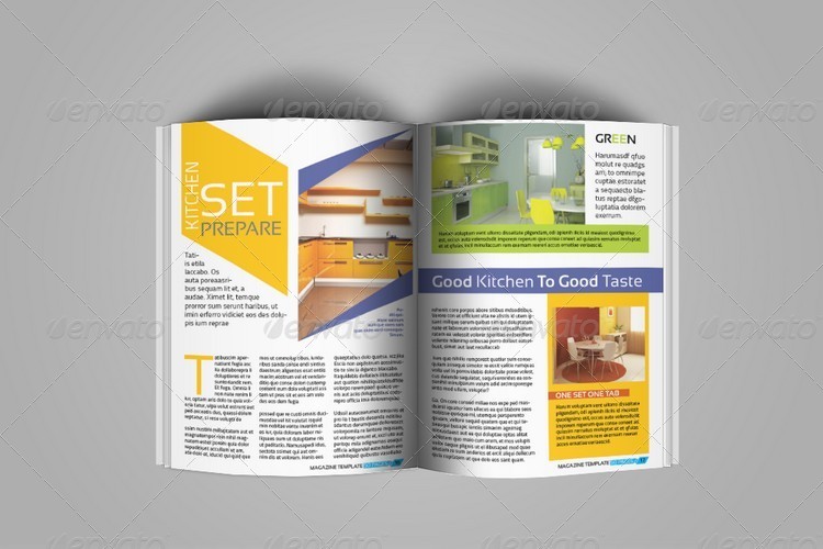 Creative Indesign Magazine Template (50 Pages), Print Templates ...