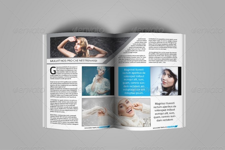 Creative Indesign Magazine Template (50 Pages), Print Templates ...