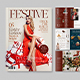 Christmas Magazine Template, Print Templates | GraphicRiver