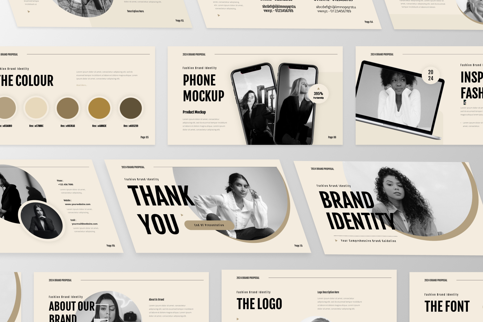 Brand Identity PowerPoint Template, Presentation Templates | GraphicRiver
