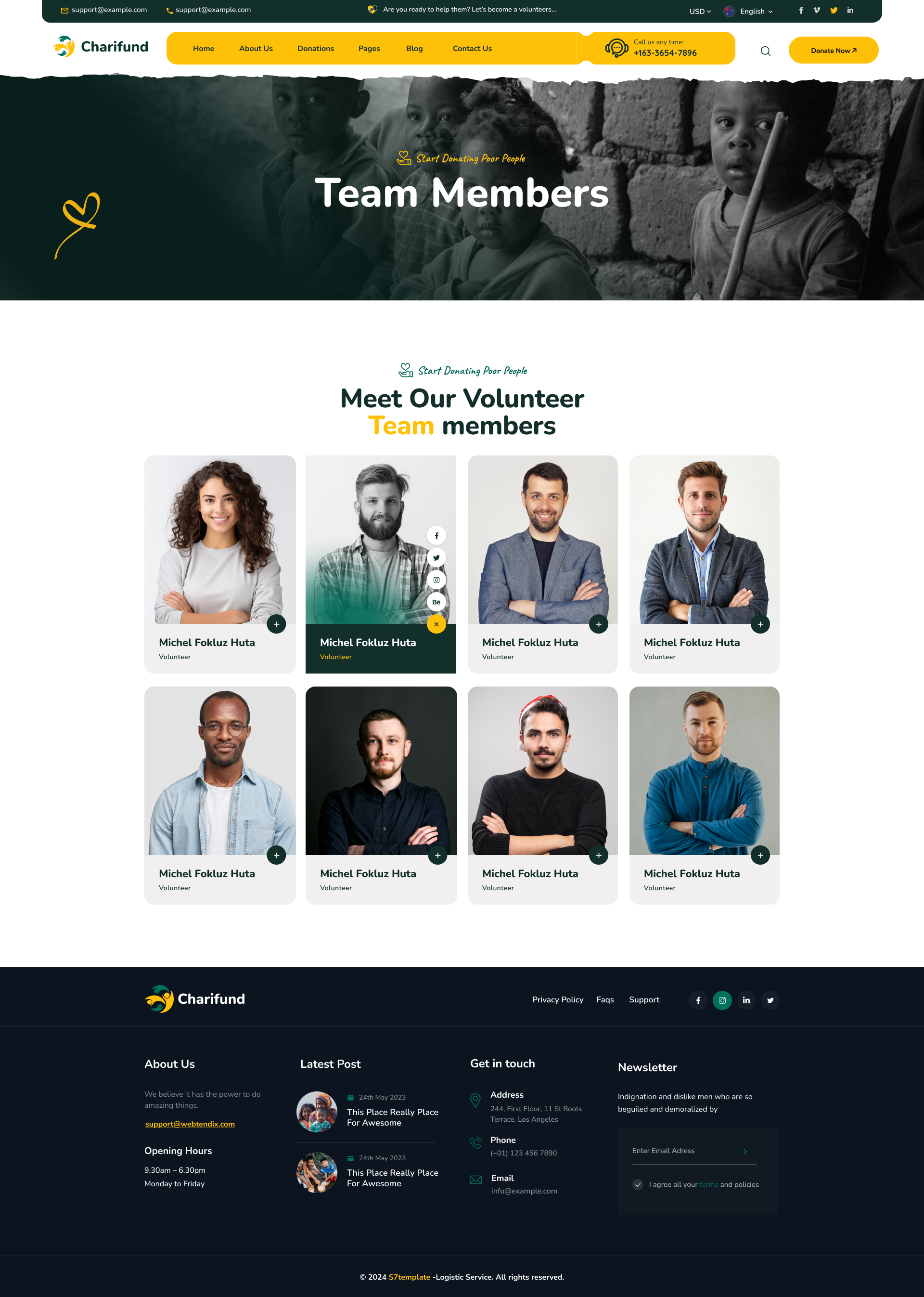 Charifund - Charity & Donation Figma UI Template by wowtheme7 | ThemeForest