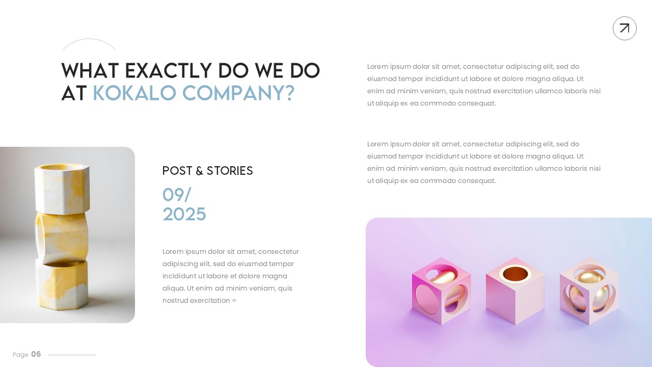 Kokalo Creative Powerpoint Template, Presentation Templates | GraphicRiver