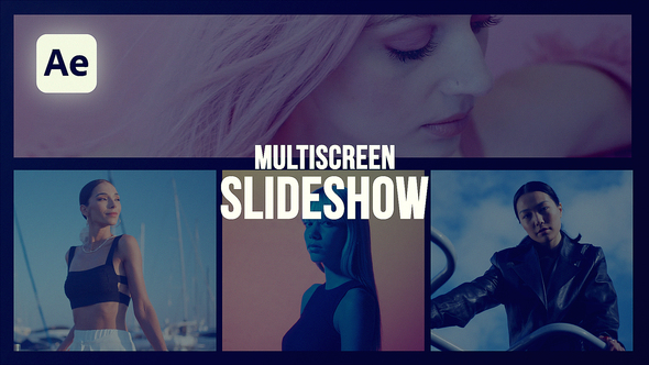 Slideshow - Multiscreen Slideshow, After Effects Project Files | VideoHive