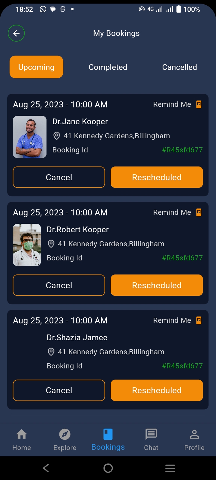 Patient Management - Online Doctor Appointment Flutter App UI Kit ...