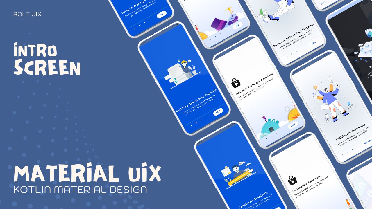 Material UIX - KOTLIN Material Design VER 1.1 by boltuix | CodeCanyon