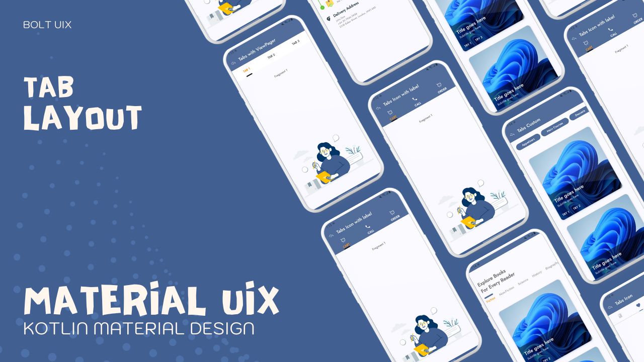 Material UIX - KOTLIN Material Design VER 1.1 by boltuix | CodeCanyon